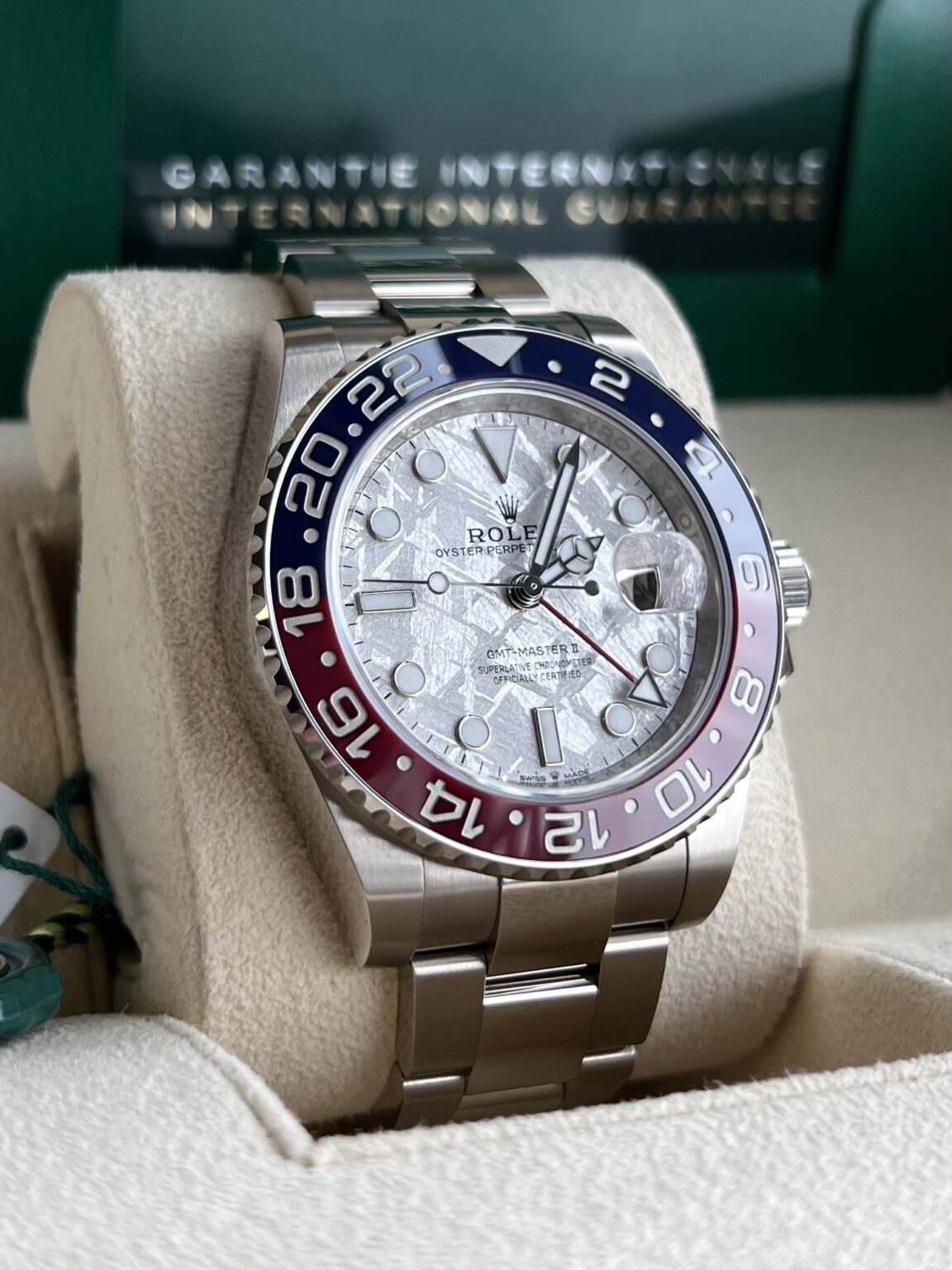 Rolex GMT ii 126719BLRO Meteorite 2022 - Motion Watches UK